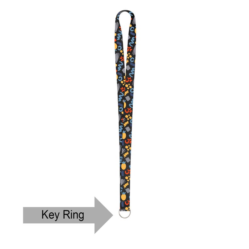 Sublimated Lanyard | Full Color Lanyard | Custom Text Lanyard | ID Card ...