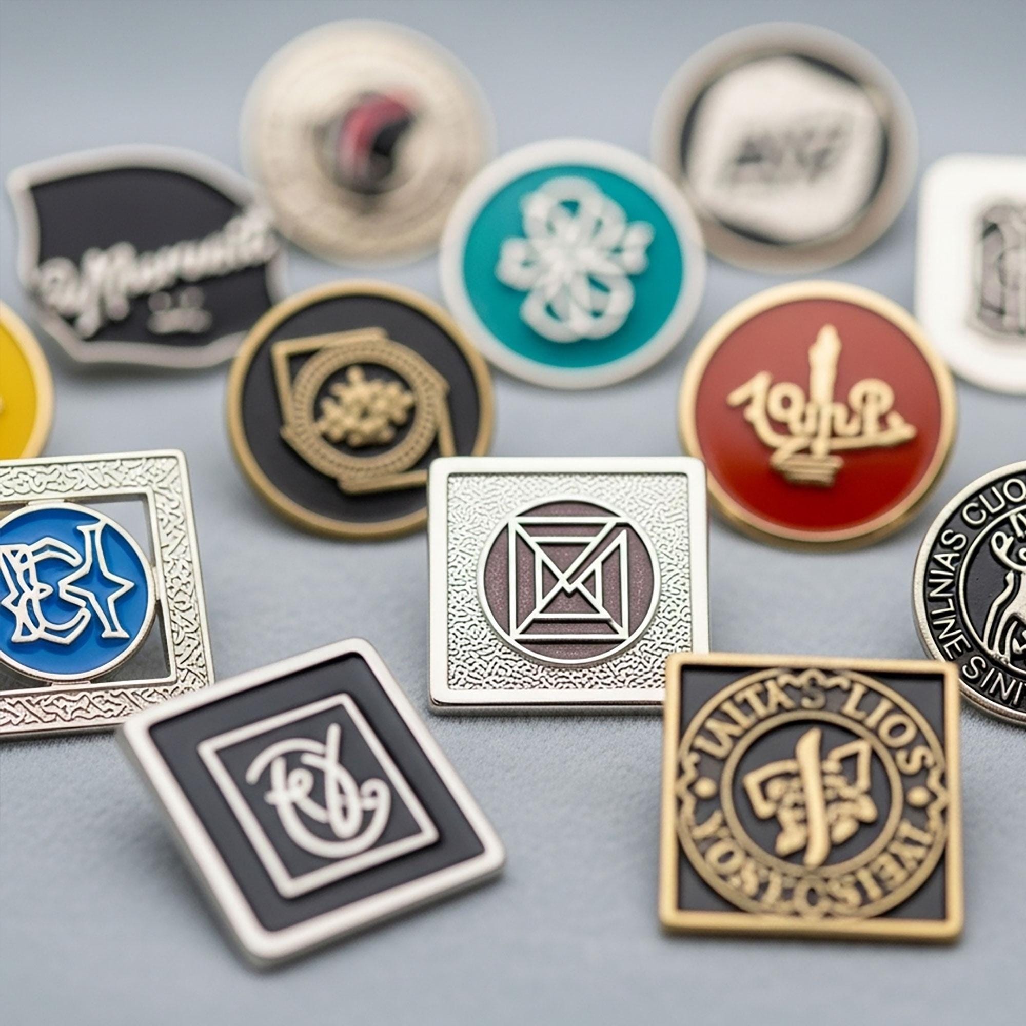Personalized Lapel Pins: Custom Metal Brooch, Custom Pin Badges for ...