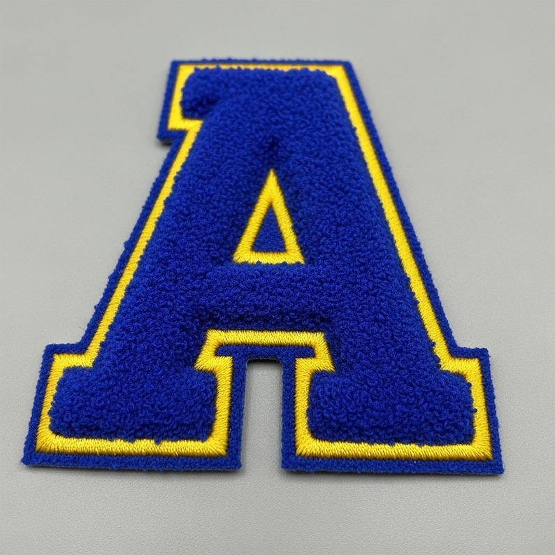 Custom Chenille Patch: Varsity Letters, Name Badge, Personalized Emblem ...