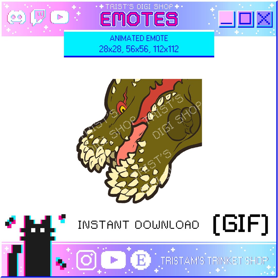 MHW Deviljo Spin Pickle Animated Emote for Twitch Discord Youtube | MH ...