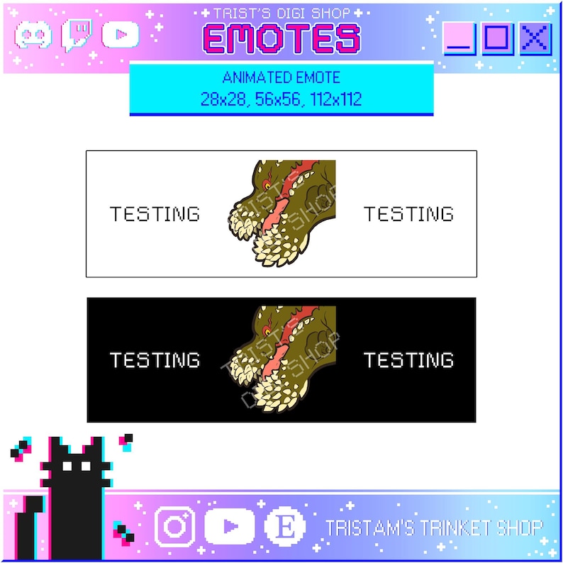 MHW Deviljo Spin Pickle Animated Emote for Twitch Discord Youtube | MH ...