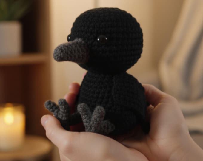 Nevermore - Raven Skull Crochet Pattern - Etsy Canada