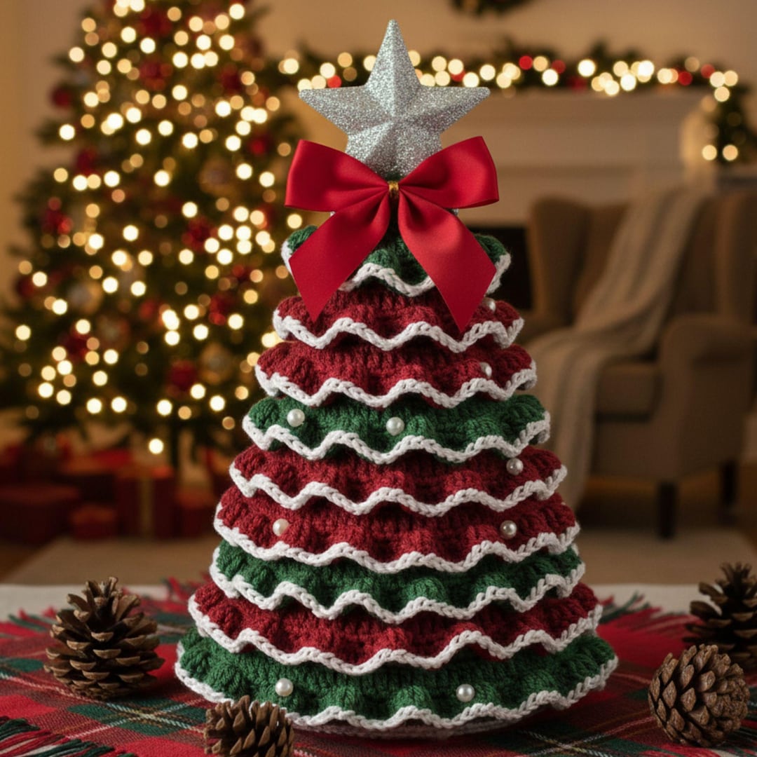 Christmas Tree Crochet Pattern : Easy Amigurumi Tree (PDF Download) - Etsy