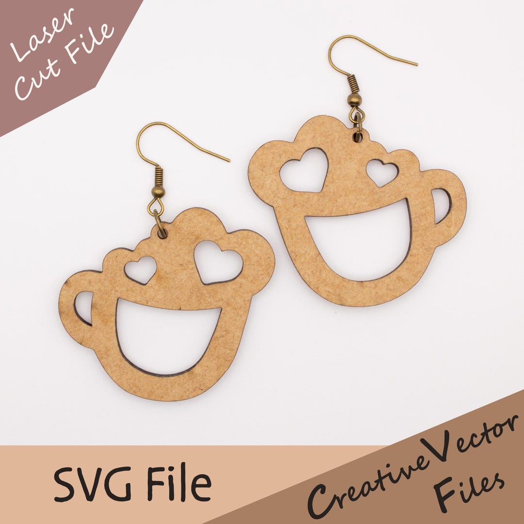 Love Coffee Laser Cut File SVG, Digital Download - Etsy