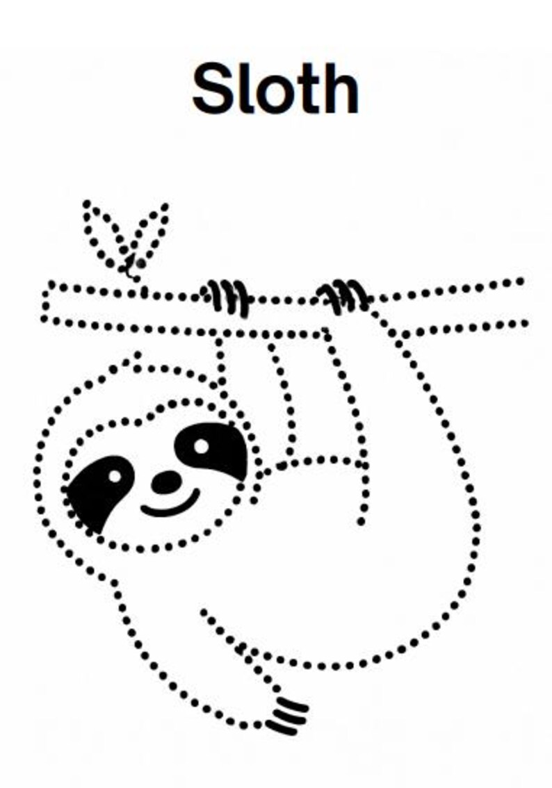 Dot-to-dot Animals for Kids – 20 Printable Animal Connect the Dots ...