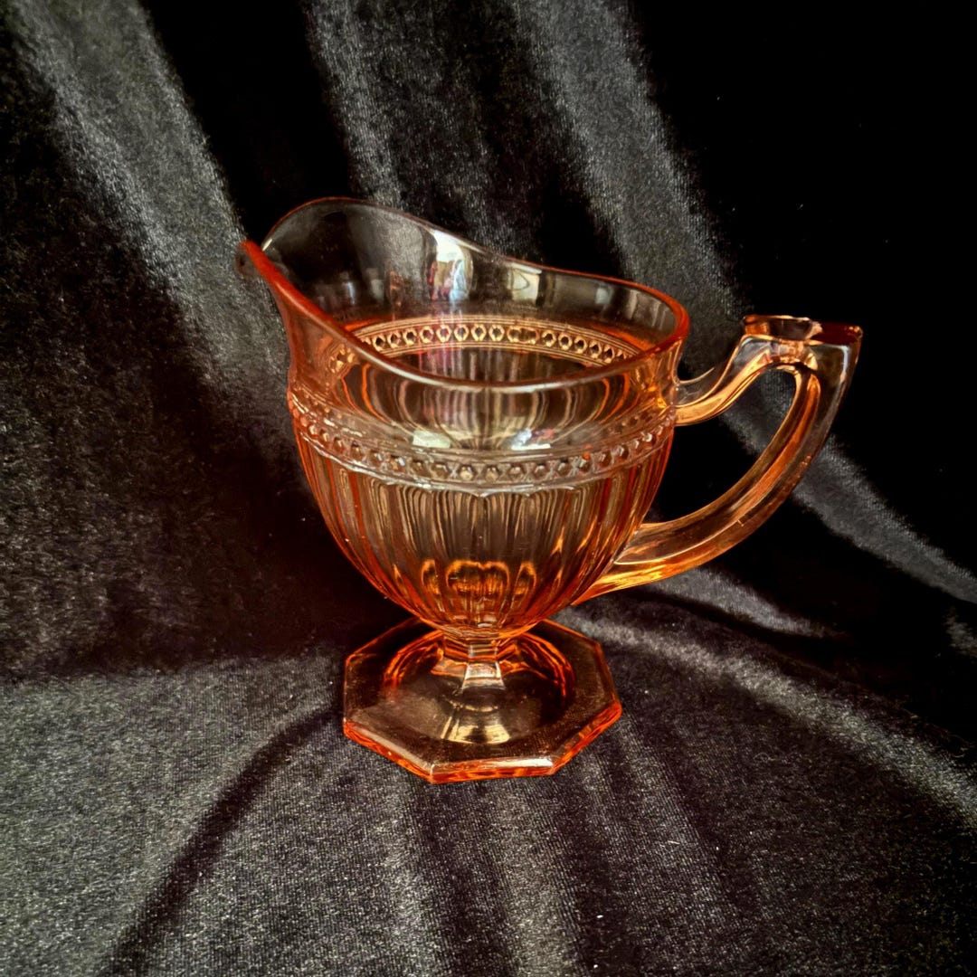 Imperial Glass Fancy Colonial Creamer - Etsy