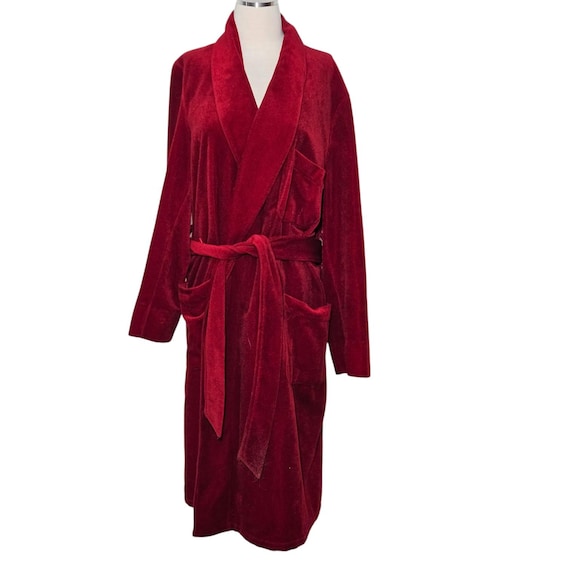 1940s Men’s Velour Robe by Darian Sport Shop - Gem