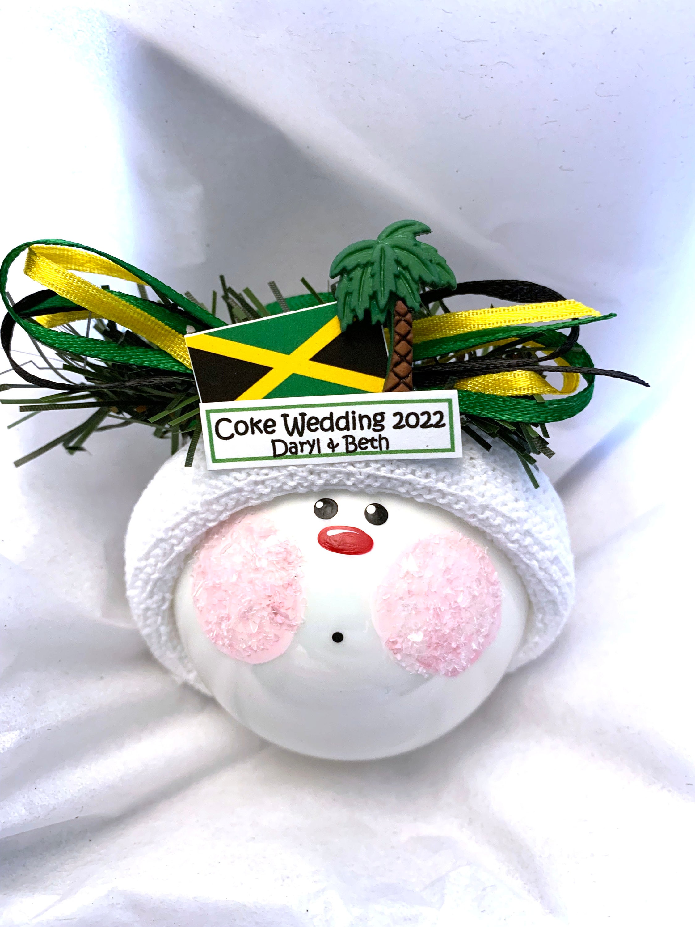 Jamaican Christmas Ornament