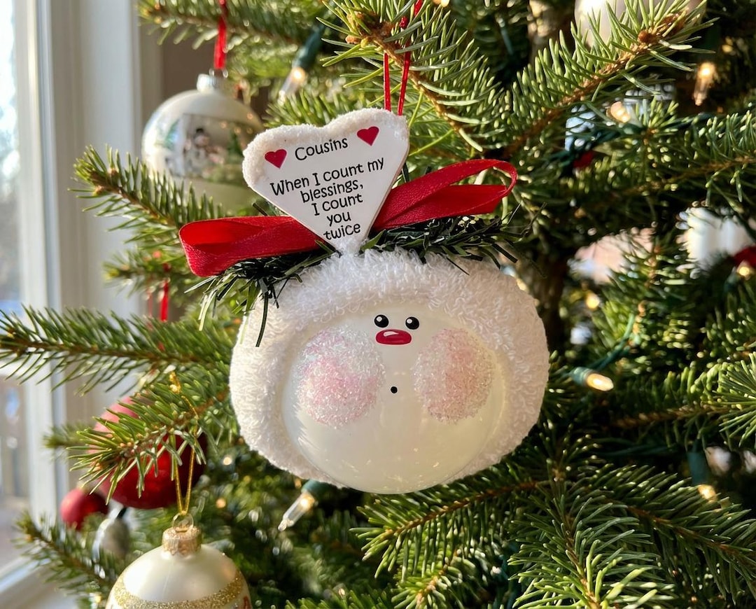 Cousin Christmas Ornament Townsend Custom Gifts - Etsy
