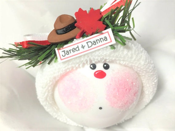 Canada Christmas Gift Ornament Canadian Mountie Hat Red Maple - Etsy