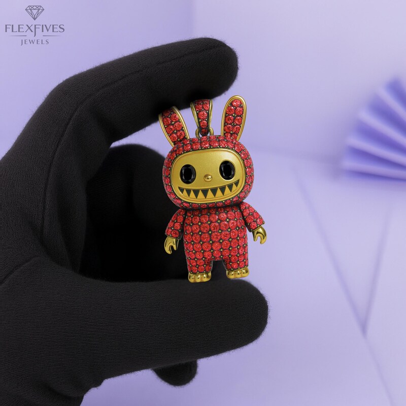 Diamond Labubu - Etsy