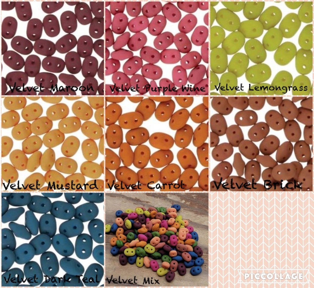 Matte Velvet Superduo - Etsy