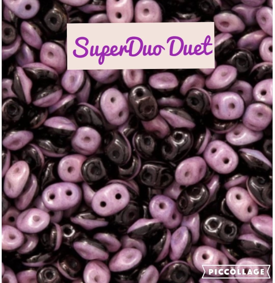 Superduo Beads - "duets" - Etsy