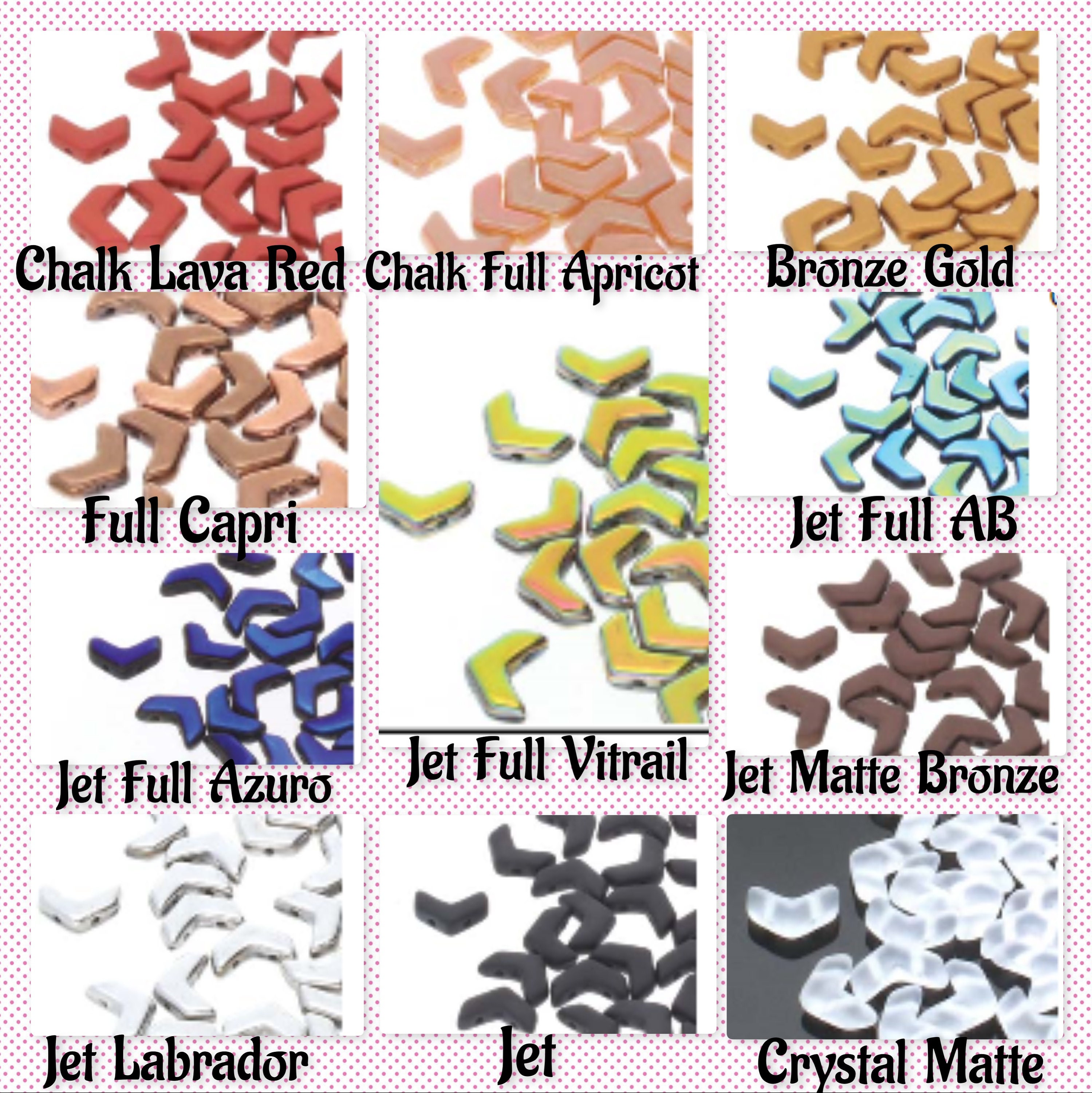 Chevron Beads - Etsy