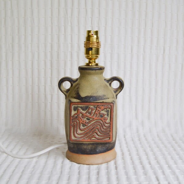 Pottery Lamp - Etsy UK