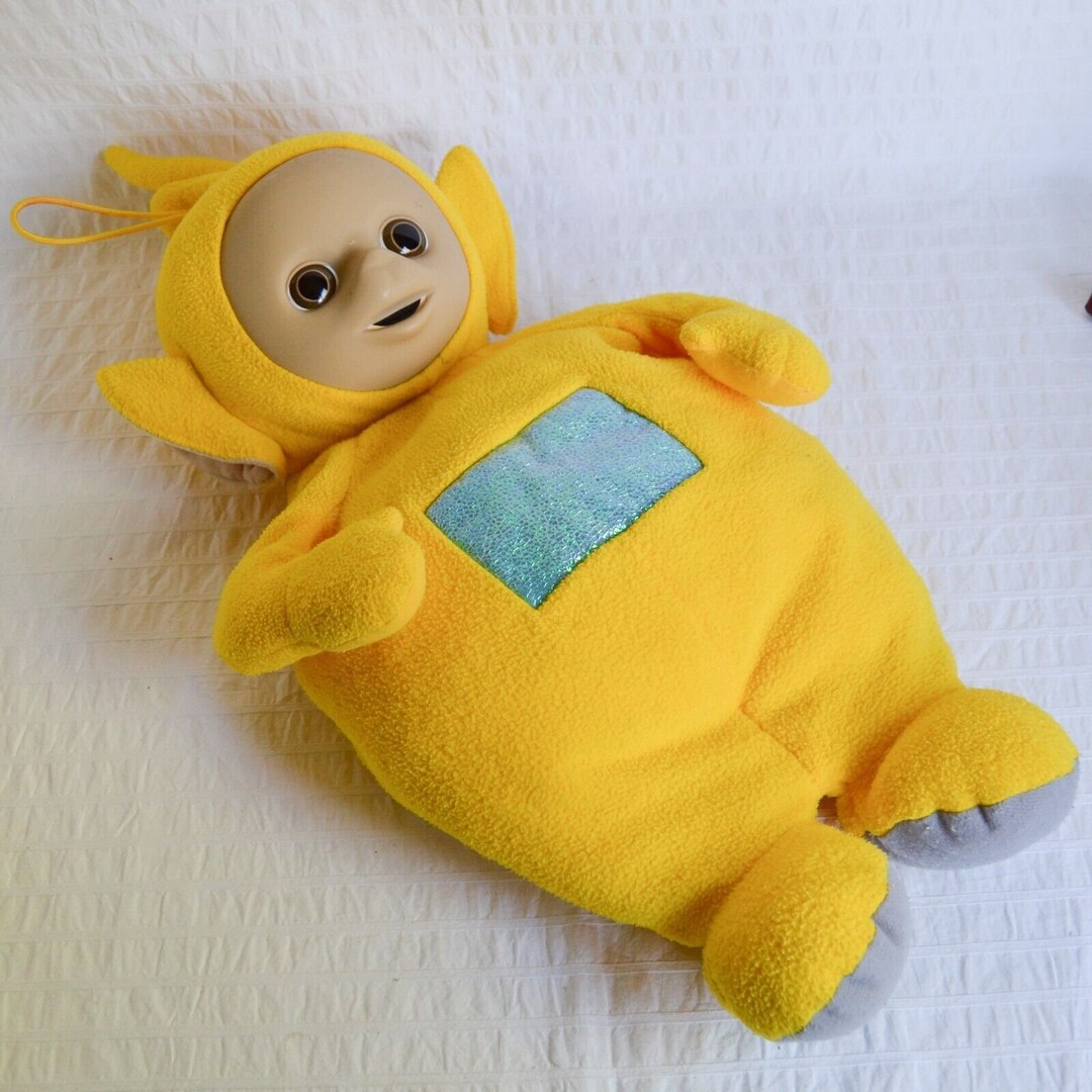 Vintage Boots Teletubbies Soft Plush Toy Hot Water Bottle Cover Laa Laa ...