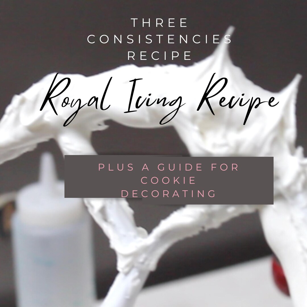 Best Royal Icing Recipe-complete Guide to Decorate Cookies-digital ...