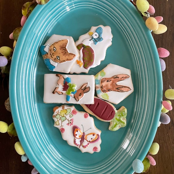 Peter Rabbit Cookies - Etsy