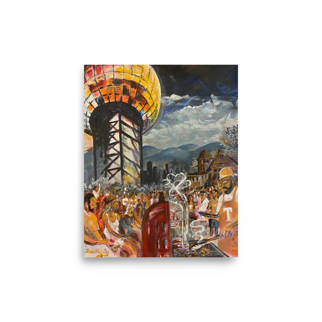 University of Tennessee Tailgate (sunsphere) Knoxville Vols - Etsy