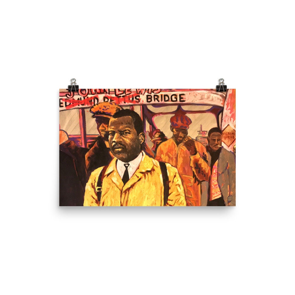 I Fixed It. John Lewis Edmund Pettus Bridge, Alabama - Etsy