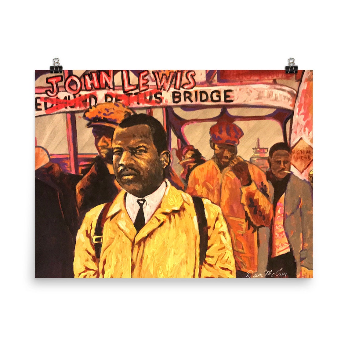 I Fixed It. John Lewis Edmund Pettus Bridge, Alabama - Etsy