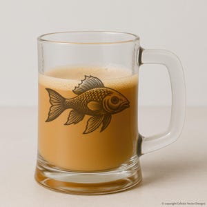 Fish Vector Clipart Digital Download - 4 Images in Svg, Png, Jpg, Pdf ...