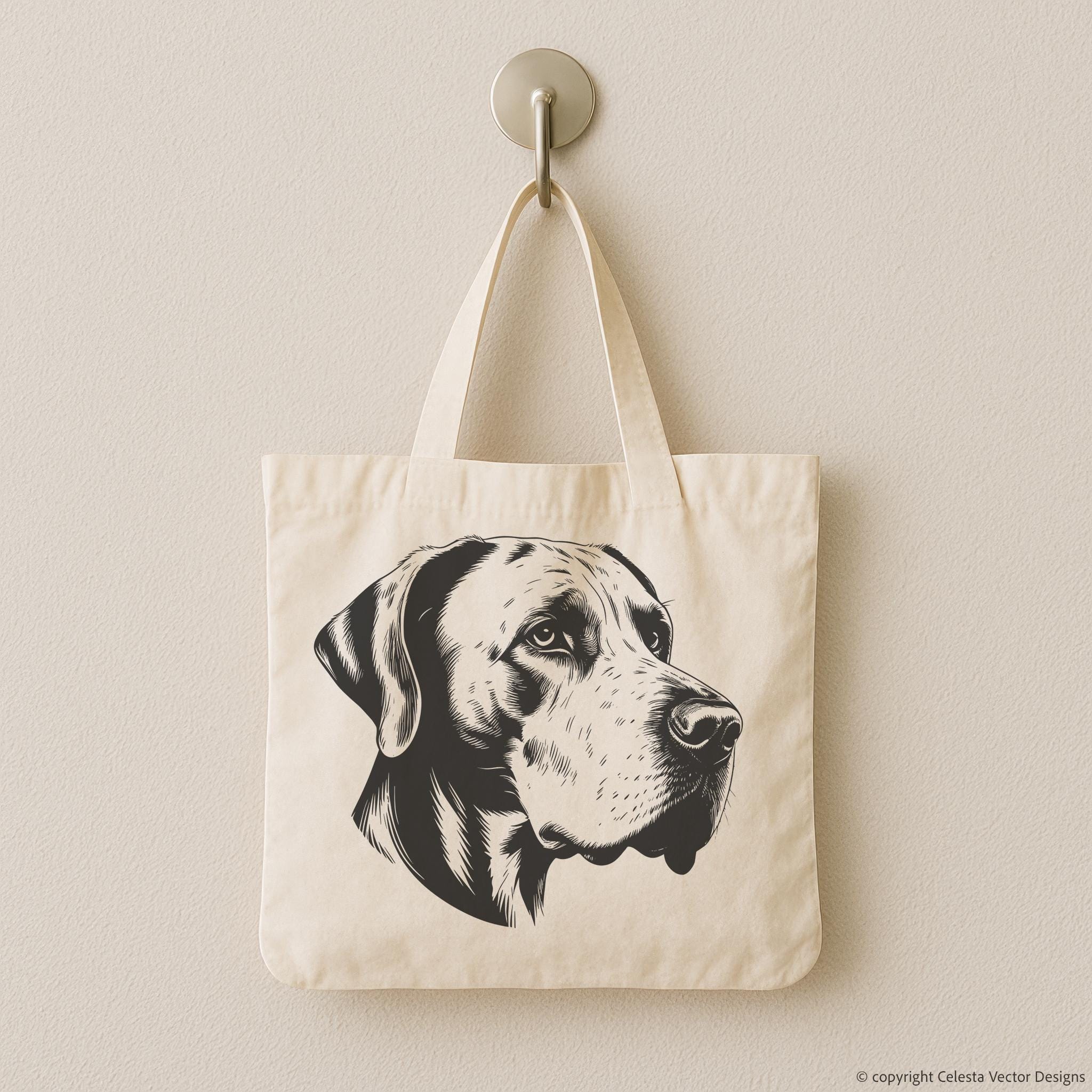 Great Dane Portrait Vector Clipart Digital Download - 4 Images Svg Png ...