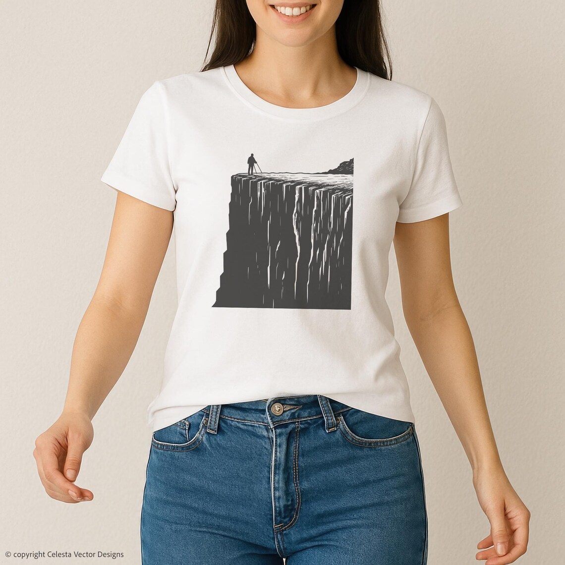 Cliff Edge Vector Clipart Digital Download 4 Images Svg Png Jpg Pdf Eps ...