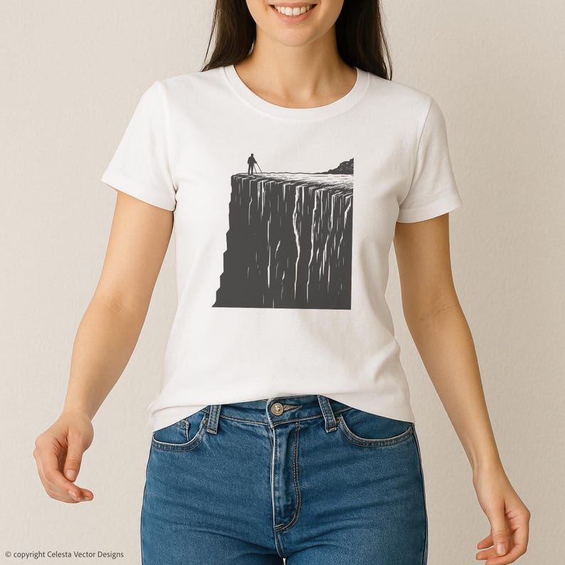 Cliff Edge Vector Clipart Digital Download 4 Images Svg Png Jpg Pdf Eps ...