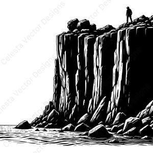Rocky Outcrop Vector Clipart Digital Download - 4 Images in Svg, Png ...