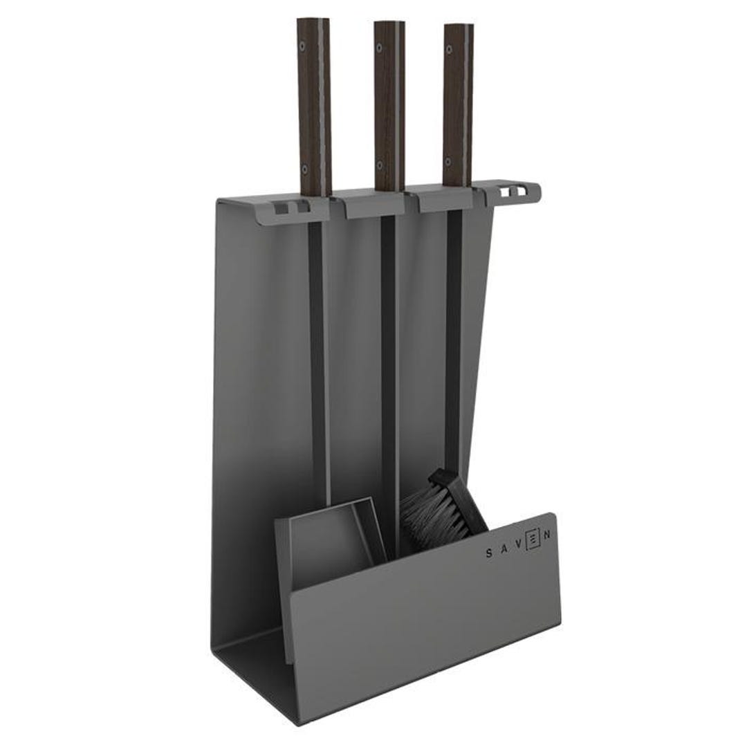 The Modern Design of the Fireplace Tool Set Will Add Beauty to the ...