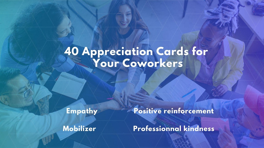 40 Employee Appreciation and Kindness Cards. A Small Gesture That Makes ...