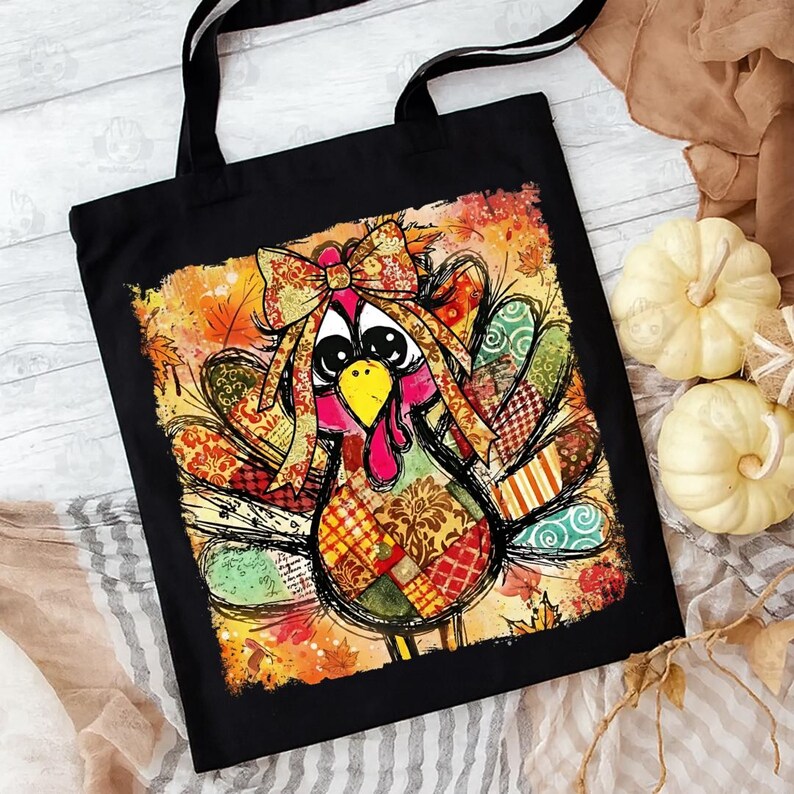 Thanksgiving Gobble Coquette PNG, Preppy Turkey PNG, Thanksgiving ...