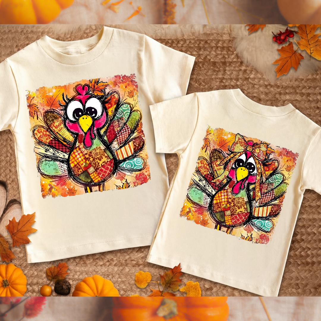 Thanksgiving Gobble Coquette PNG, Preppy Turkey PNG, Thanksgiving ...