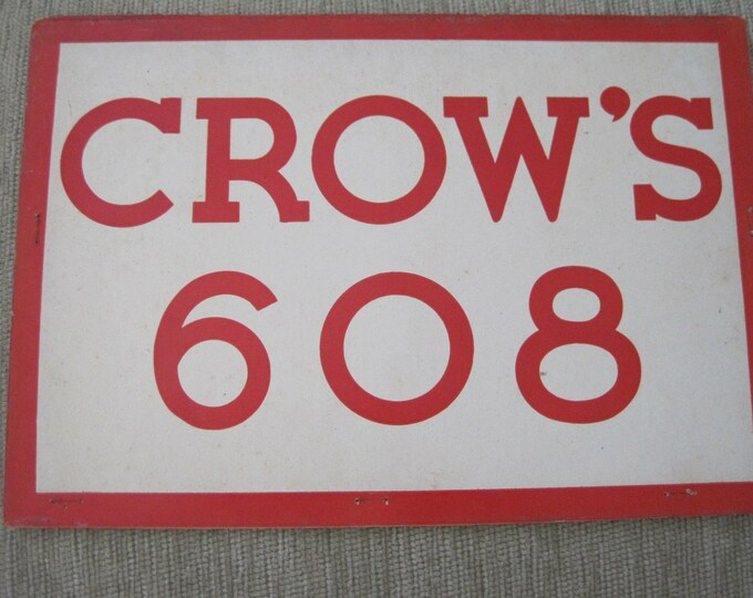 Vintage Crows Seed Corn Sign Pre Metal Sign - Etsy