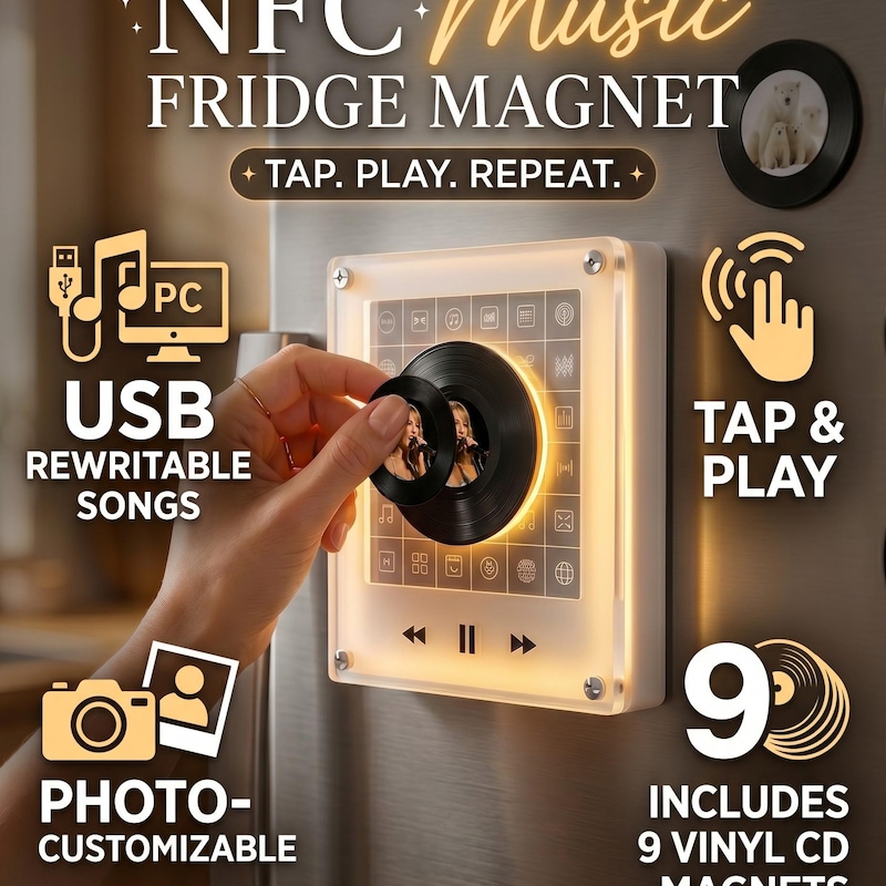 Music Magnet Nfc - Etsy