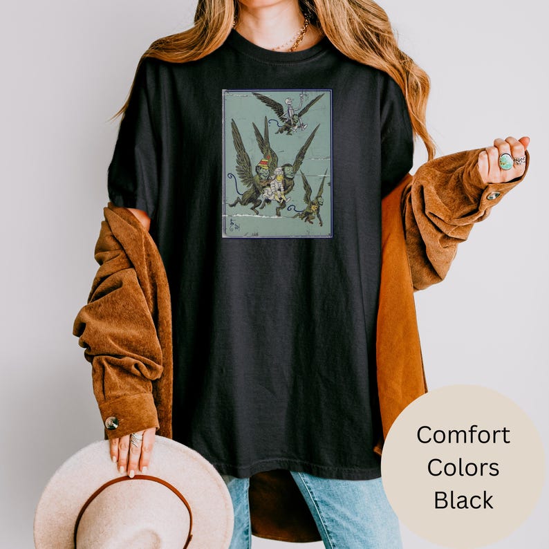 Vintage Wizard of Oz Flying Monkeys Shirt Comfort Colors | Tin Man ...