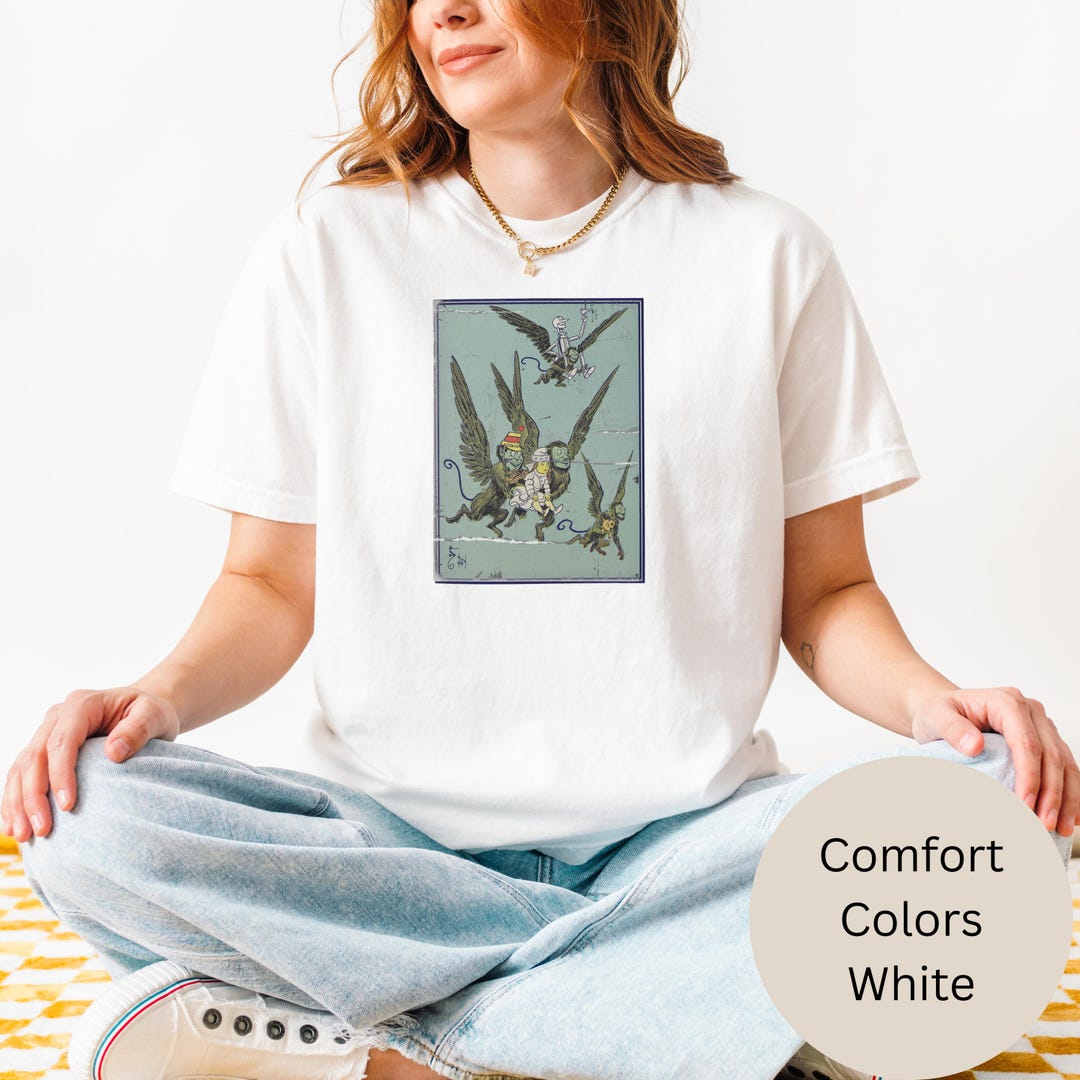 Vintage Wizard of Oz Flying Monkeys Shirt Comfort Colors | Tin Man ...