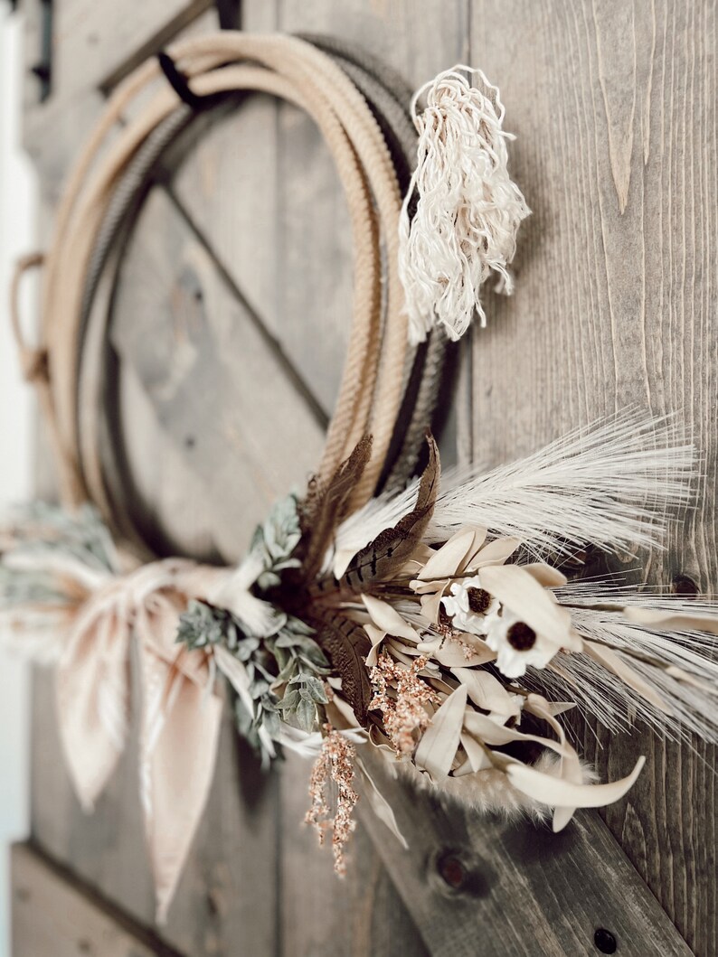 Neutral Rope Western Lariat Lasso Country Farmhouse Boho - Etsy