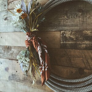 Rope Wreath, Western Wreath, Lariat Wreath, Lasso Wreath, Western ...
