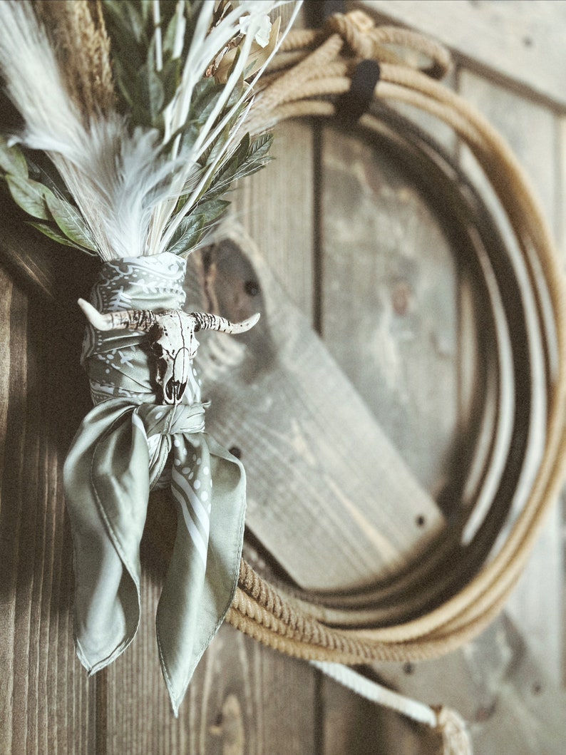 Sage Green Steer Rope Western Lariat Lasso Country Farmhouse - Etsy