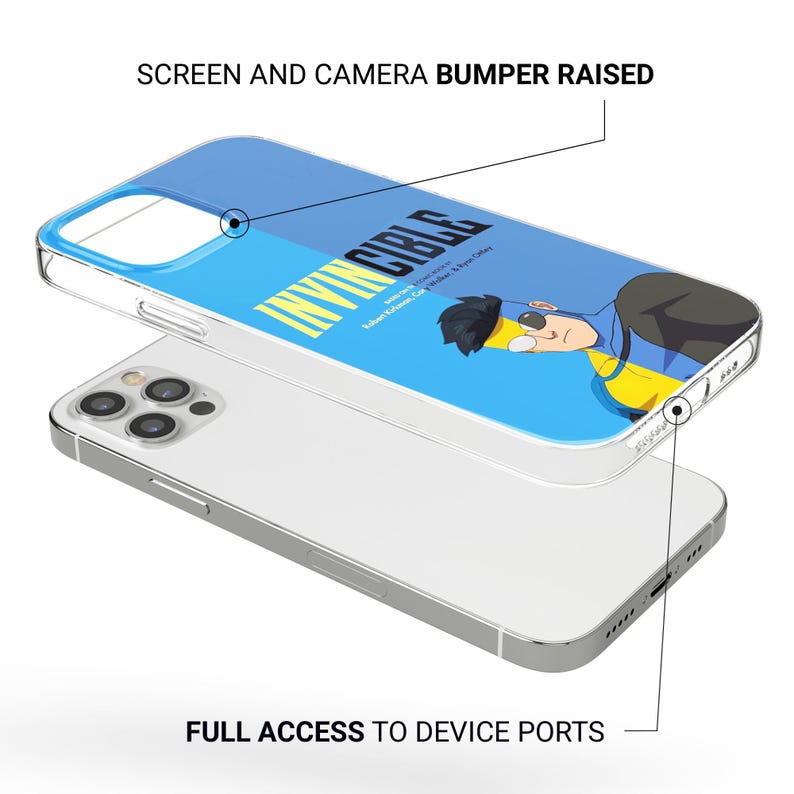 Invincible Phone Case Superhero Anime Comic Cover for iPhone 17pro, 16 ...