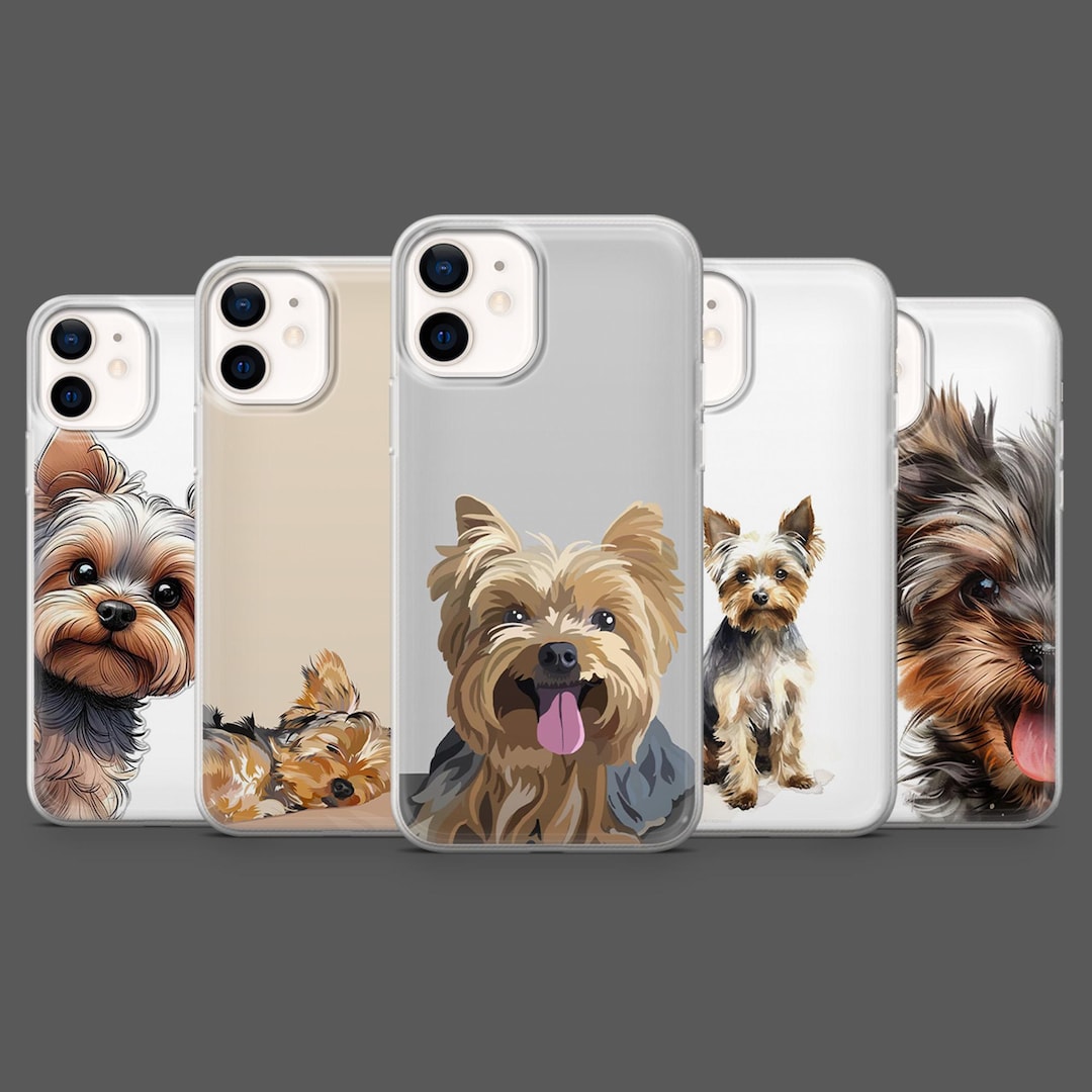 Yorkshire Terrier Phone Case Yorkie Dog Puppy for iPhone 17pro, 16, 15 ...