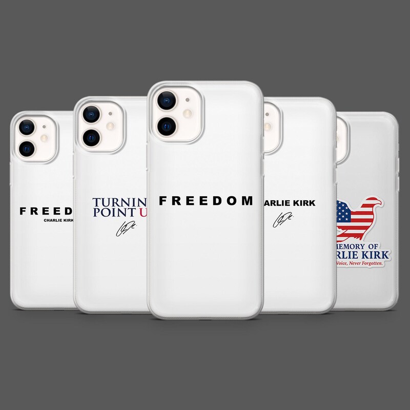 Charlie Kirk Phone Case - Etsy