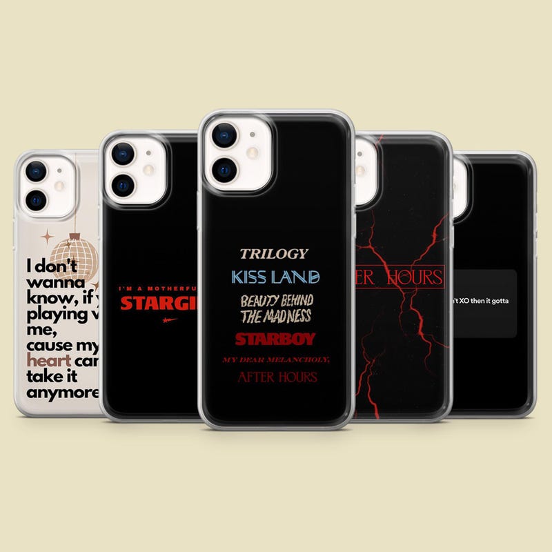 The Weeknd Phone Case - Etsy