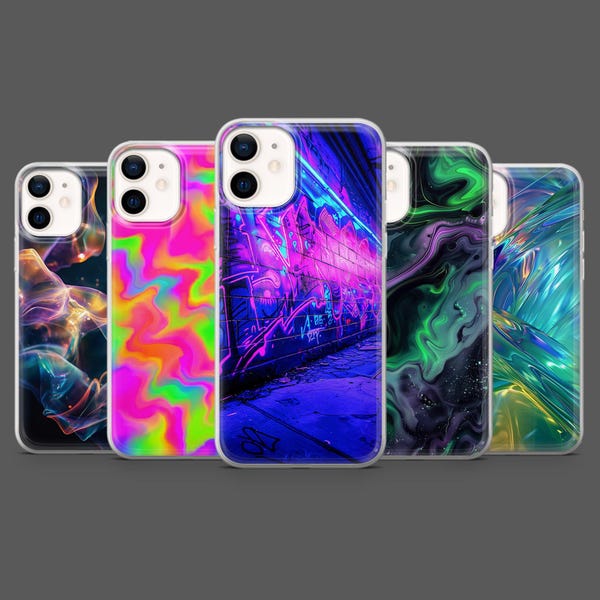 Neon iPhone Case - Etsy