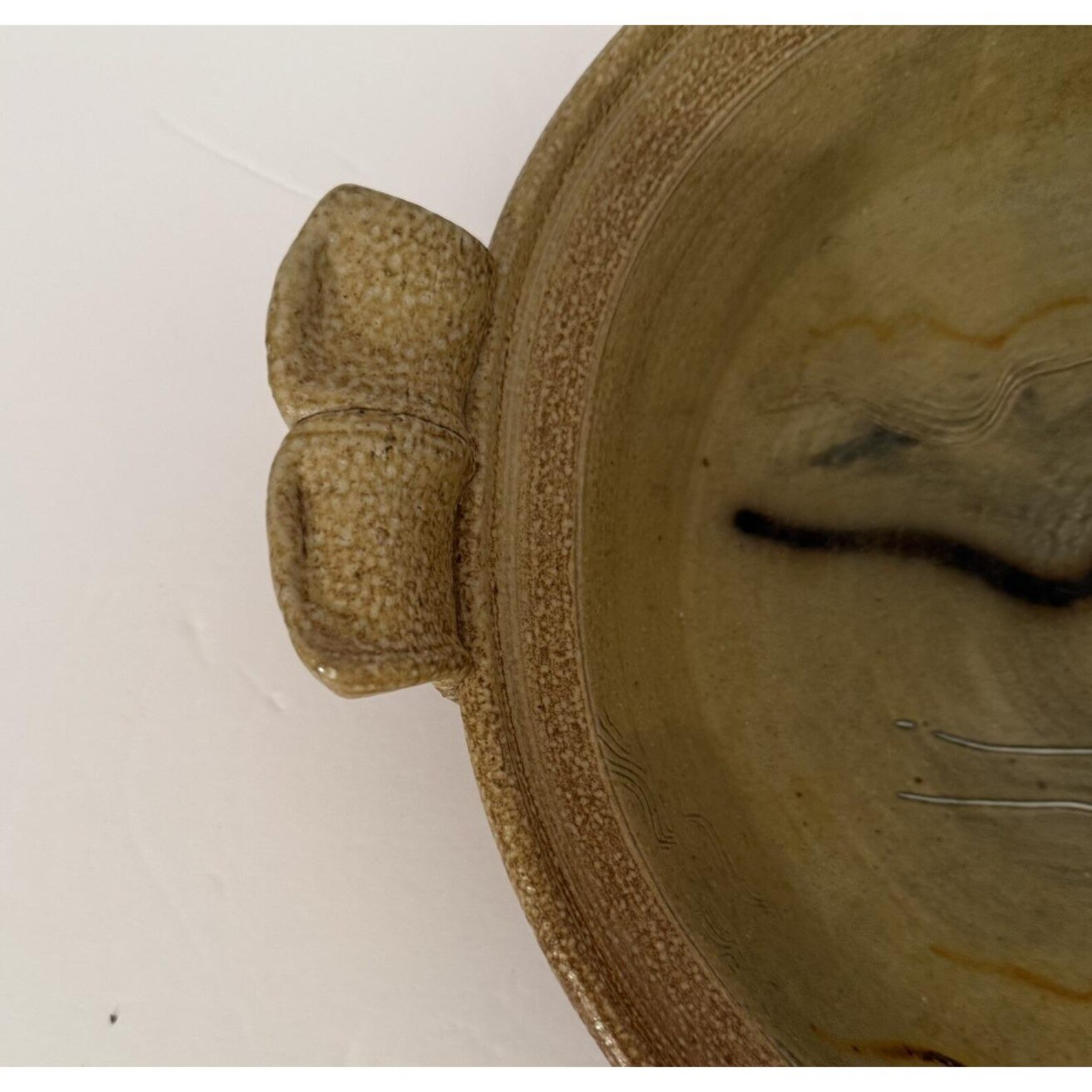 Studio Pottery Artist Signed Dave Knotts Serving Tray/platter/bowl 12.5 ...