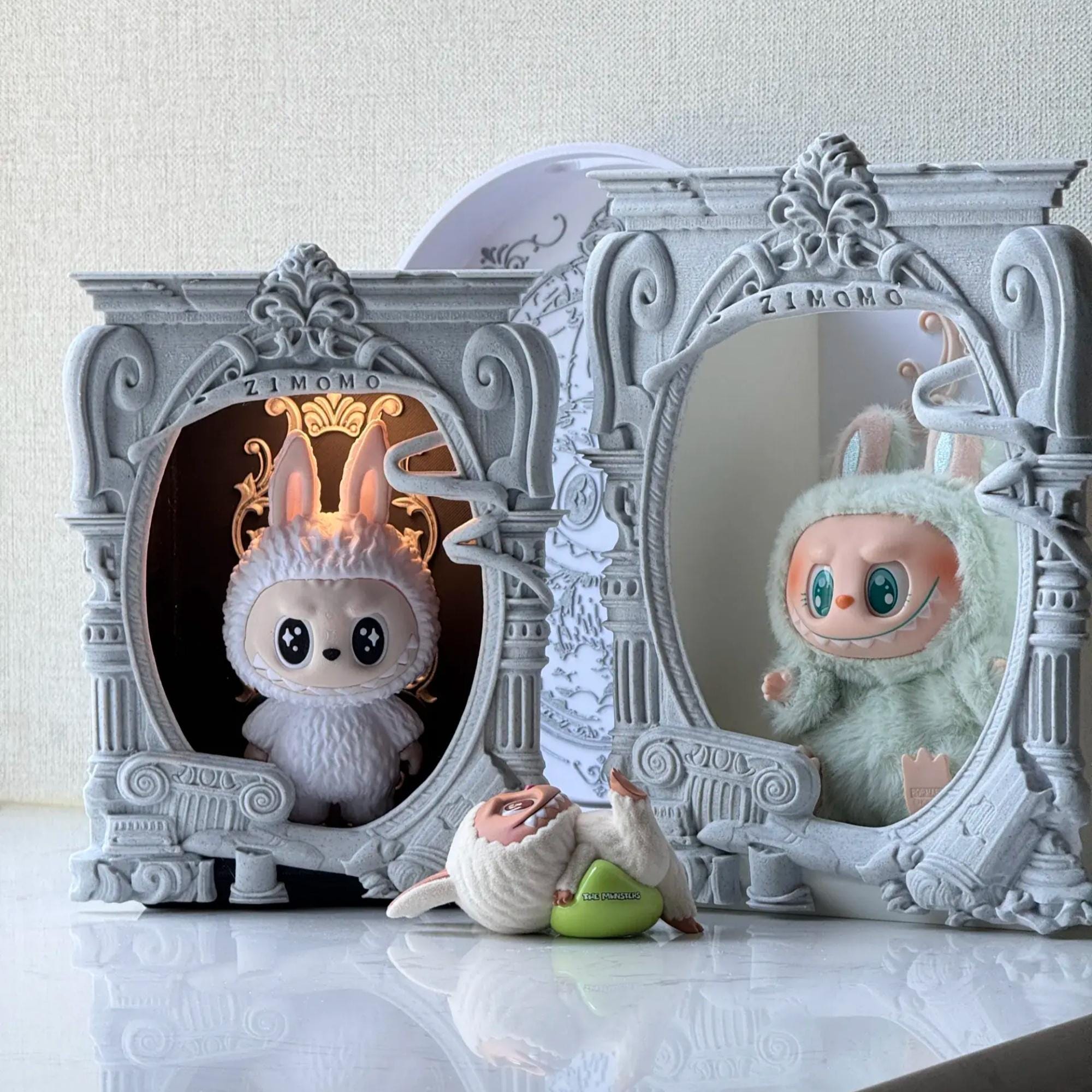 Labubu Frame Night Light | Vintage Style Labubu Display Case | Labubu ...