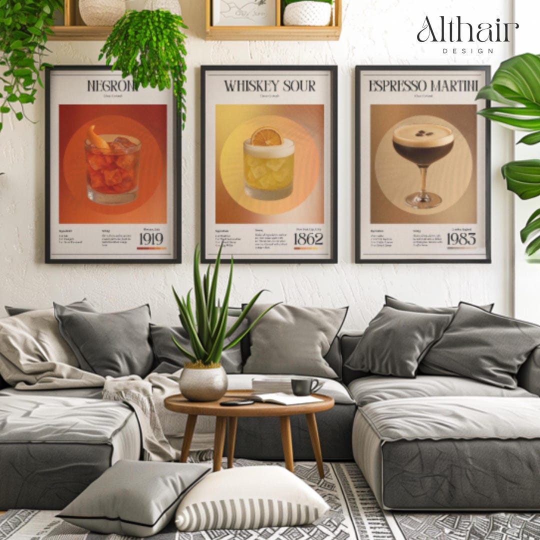 Custom Cocktail Recipe Wall Art Printable – Personalized Drink Poster ...