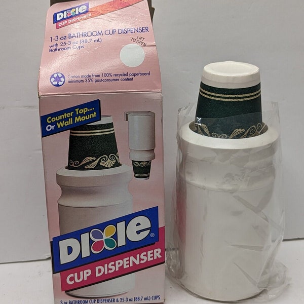 Dixie Cup Dispenser - Etsy